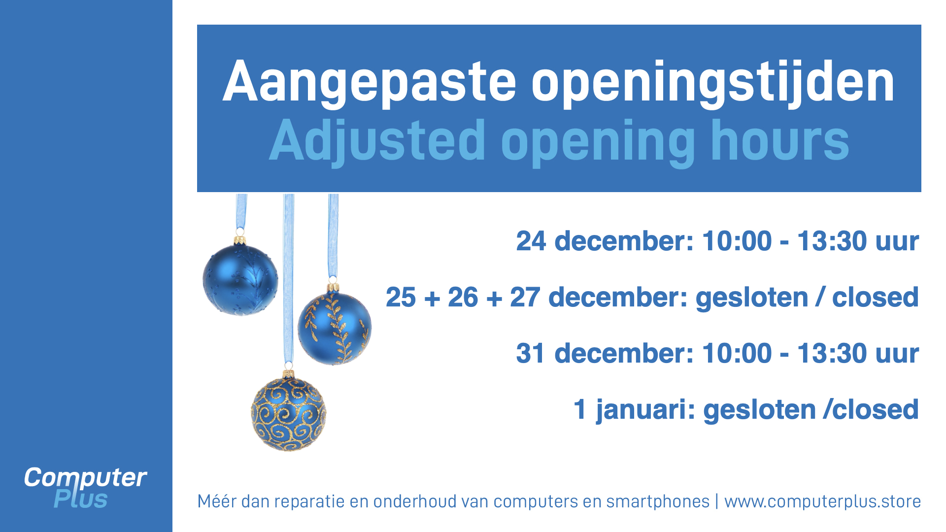 ComputerPlus Leiden - computer en smartphone reparatie